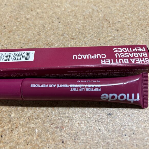 rhode skin | Makeup | New Rhode Peptide Lip Tint Raspberry Jelly | Poshmark